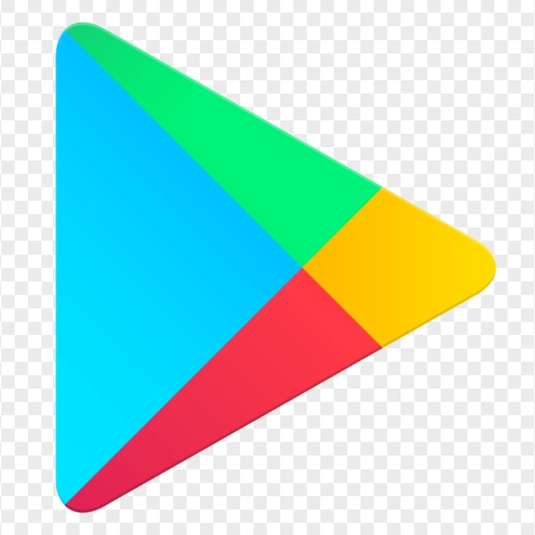 HD Google Play PlayStore Logo Symbol PNG | Citypng