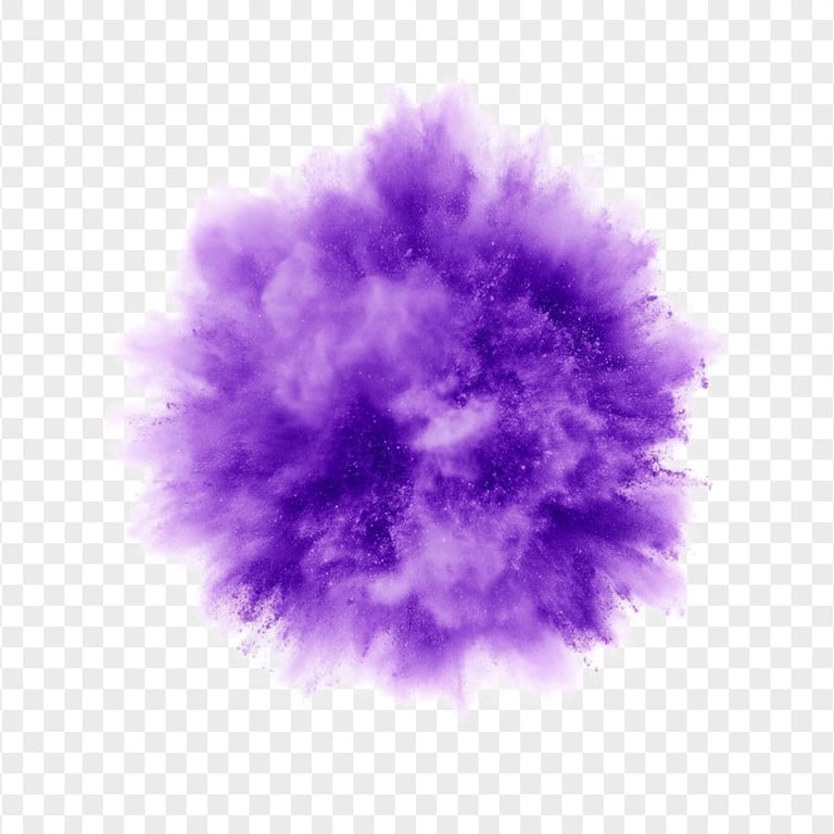 Download Purple Powder Dust Ball Explosion PNG | Citypng