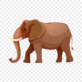 Cartoon Elephant Character HD Transparent PNG | Citypng