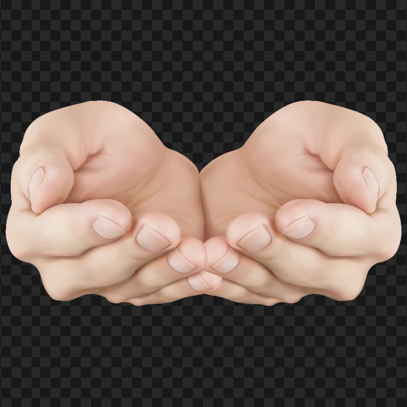 Cupped Hands Png
