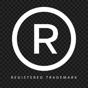HD R Registered Trademark Logo PNG | Citypng