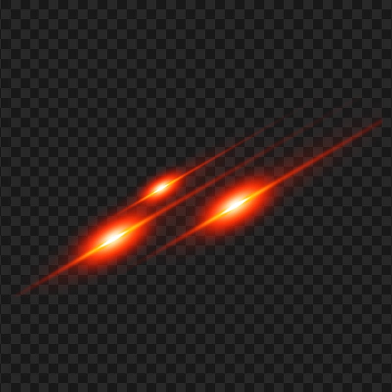 Download Three Orange Fire Lens Effect PNG | Citypng