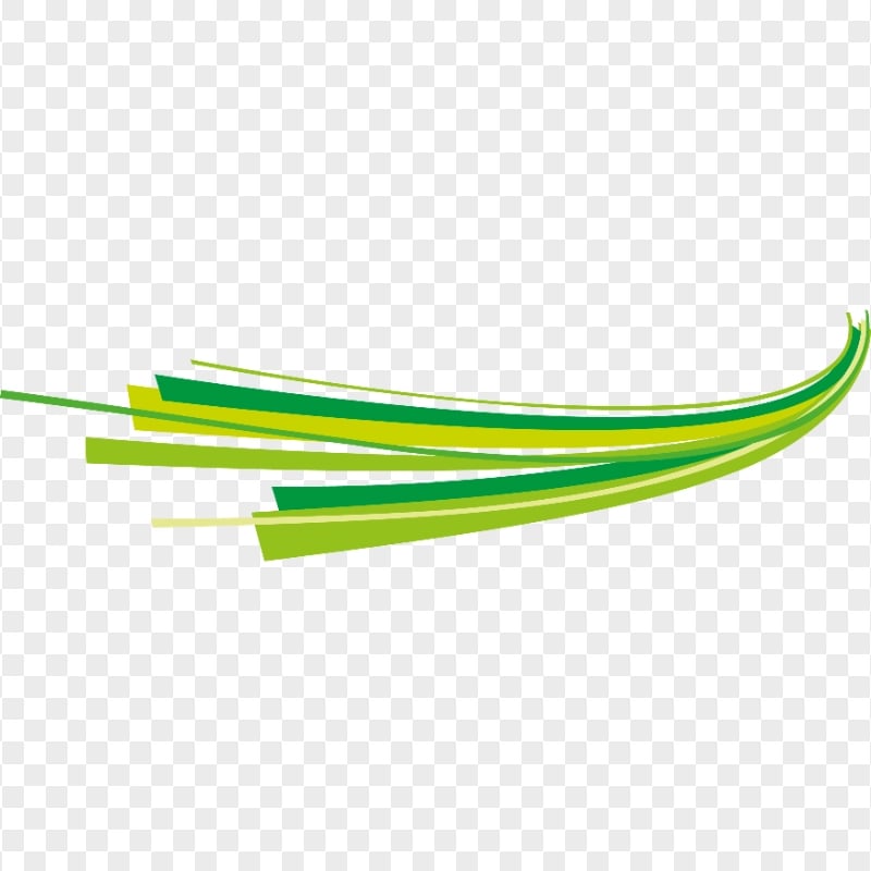 Green Lines Abstract Art Transparent Background | Citypng