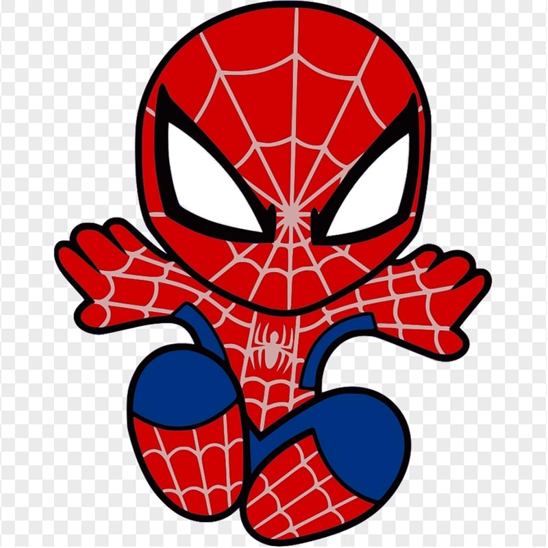 HD Spiderman baby chibi PNG | Citypng