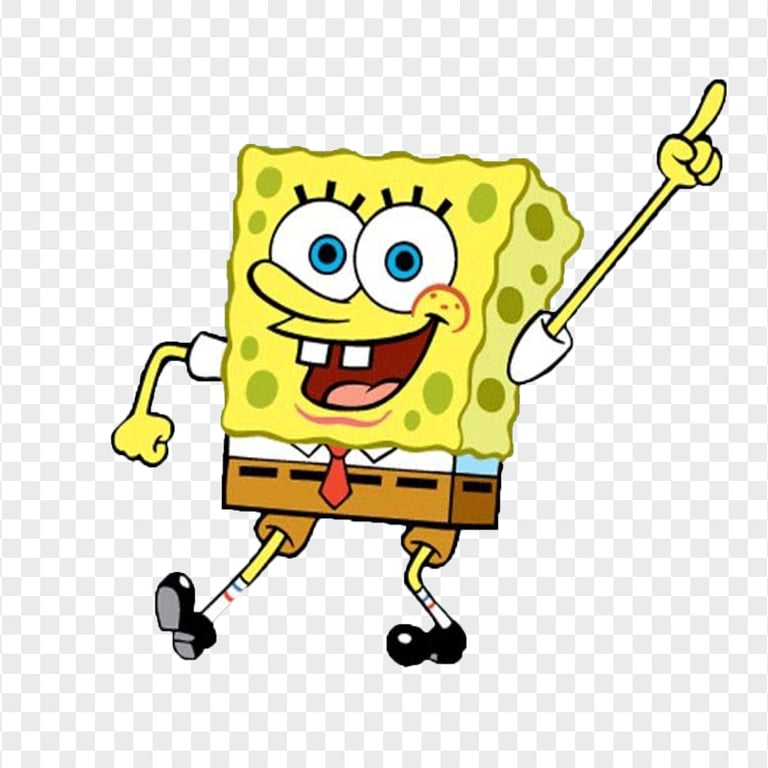 HD Spongebob Dancing Charactrer Transparent PNG | Citypng