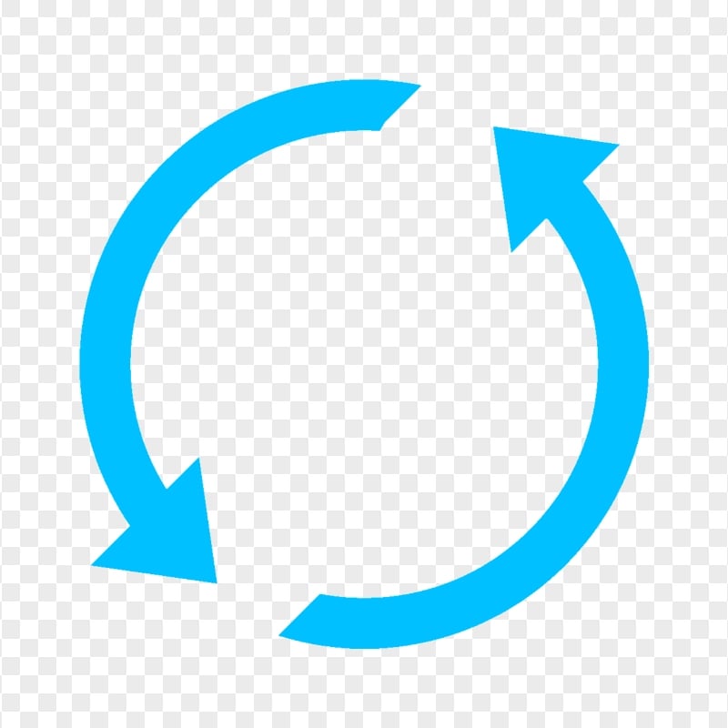 Circle Arrow Blue Icon Image PNG | Citypng