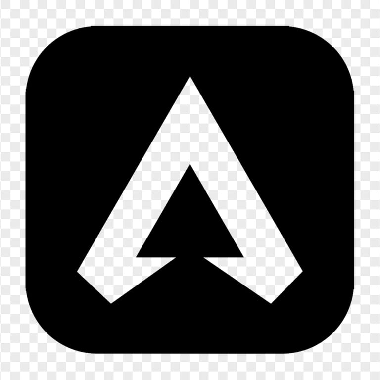 HD Square Black Apex Legends Logo Icon PNG | Citypng