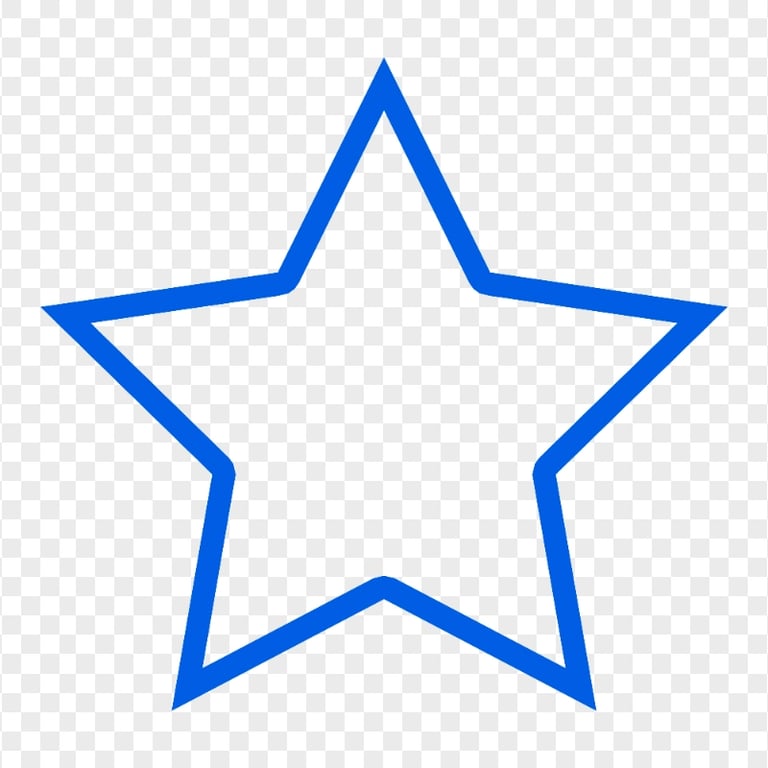 Blue Star HD Transparent Background | Citypng