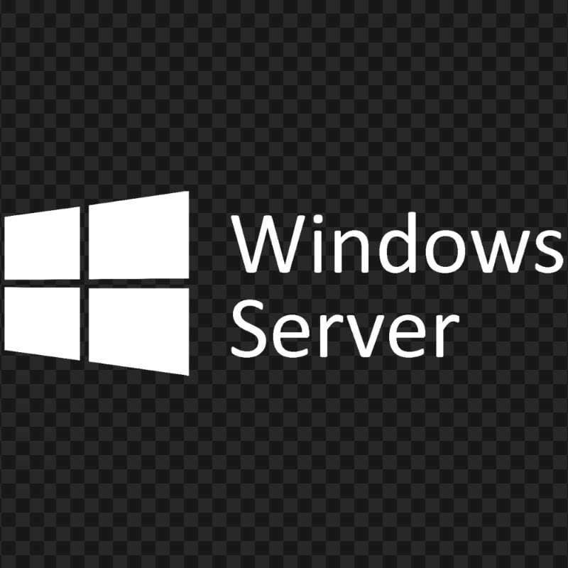 Microsoft Windows Server White Logo PNG | Citypng