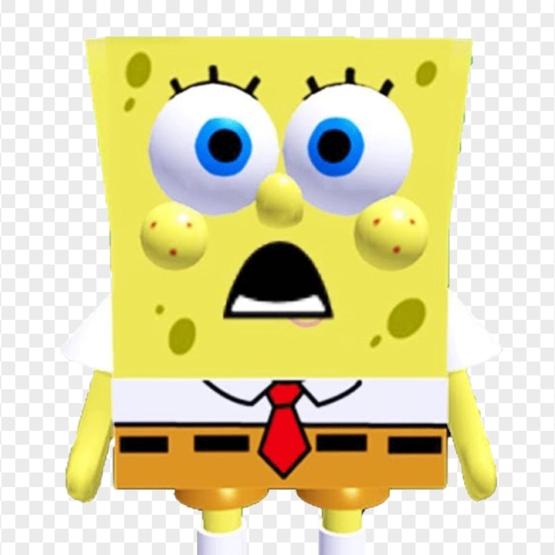HD Spongebob Roblox Front View Charactrer Transparent PNG | Citypng