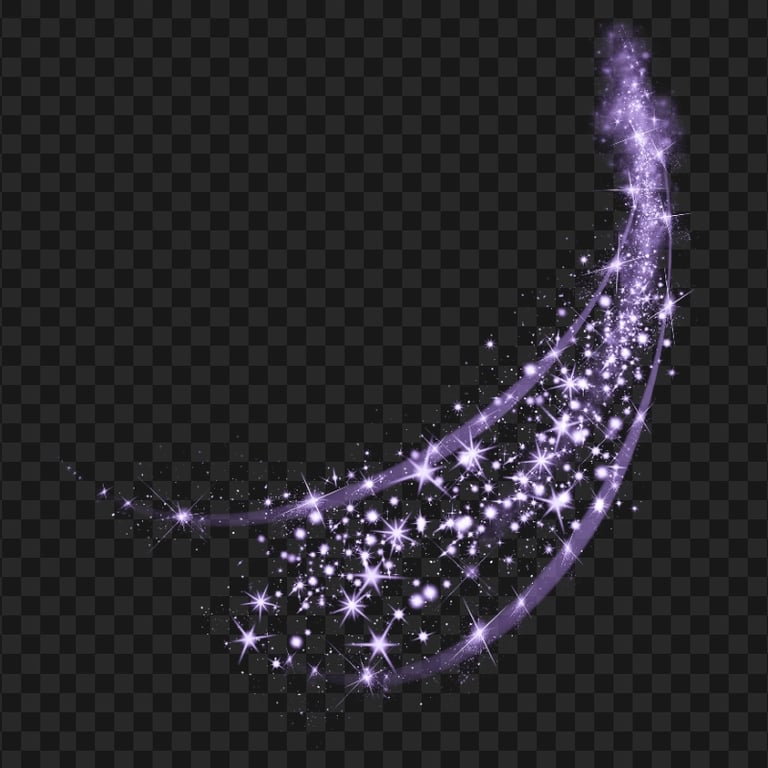 Purple Sparkles Png