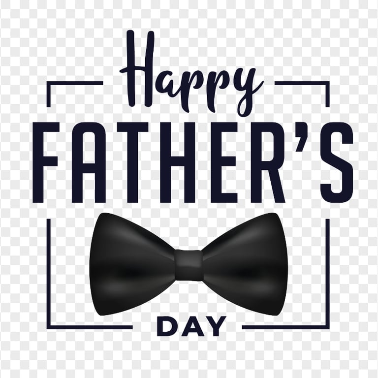 HD Happy Father’s Day Logo Illustration PNG | Citypng