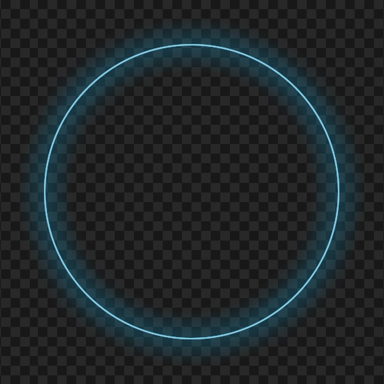 Blue Portal Fantasy Glowing Circle Transparent PNG | Citypng