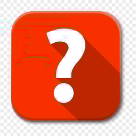 Question Mark Square Flat Green Icon FREE PNG | Citypng
