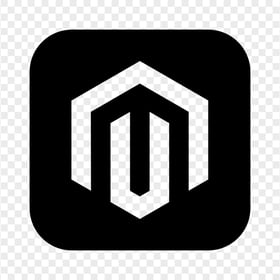 Magento Square White Logo Icon HD PNG | Citypng