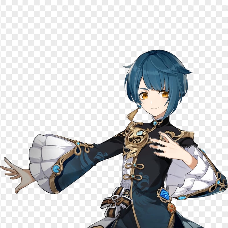 HD Xingqiu Character Genshin Impact PNG | Citypng