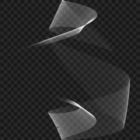 PNG Glowing White Lines Thumbnail Effect | Citypng