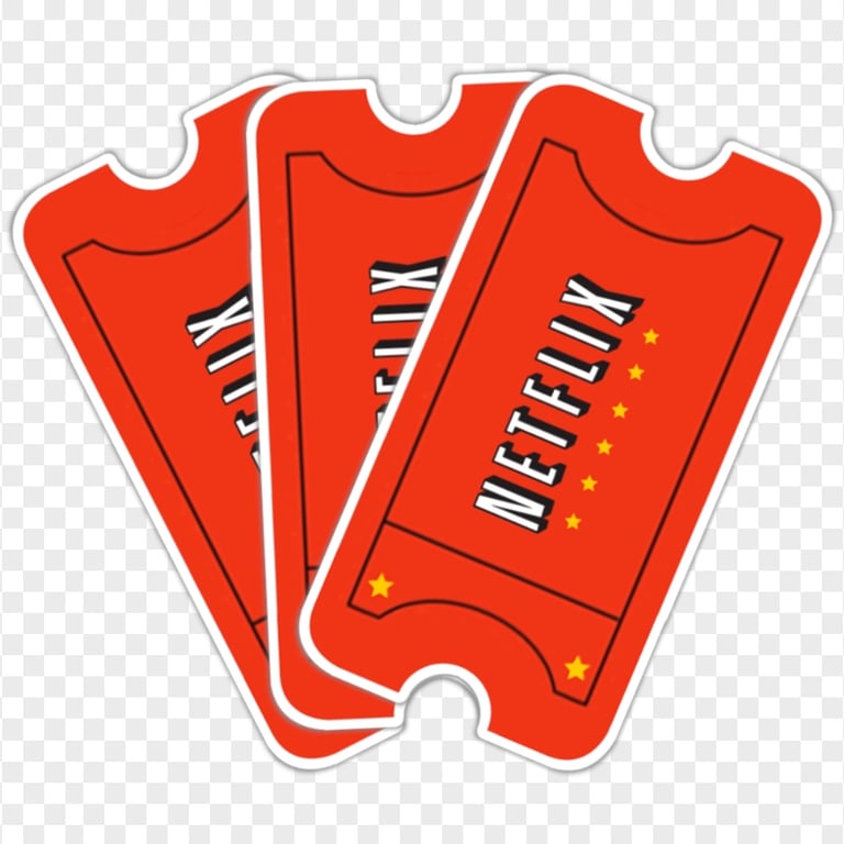 Netflix Tickets Illustration | Citypng