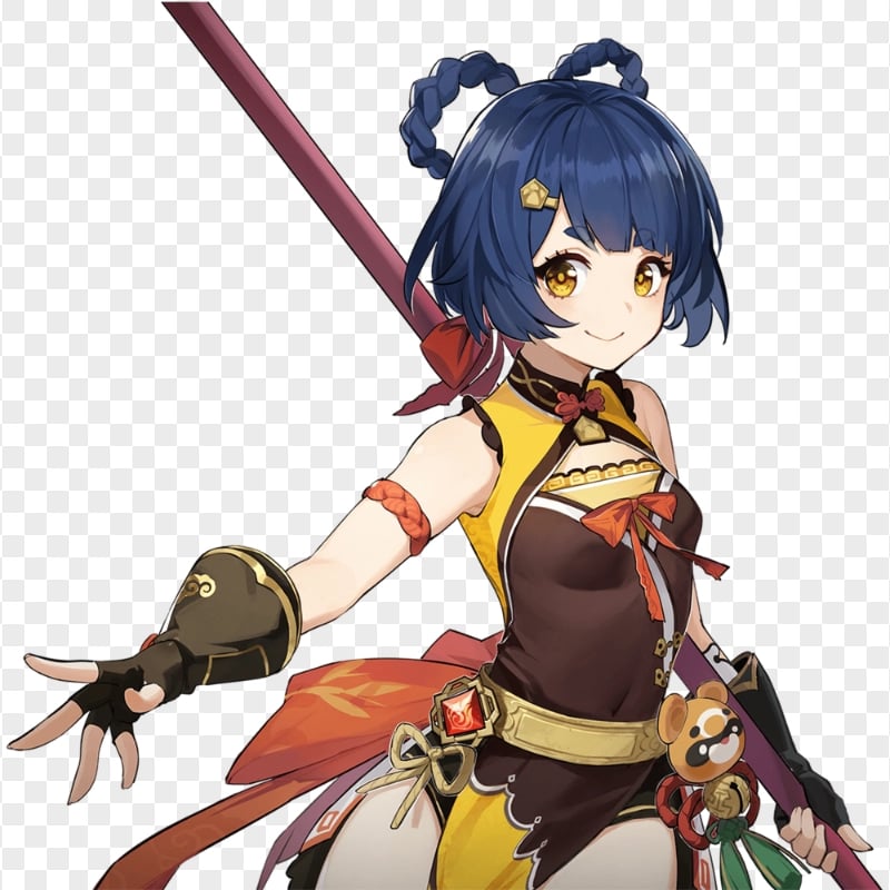 HD Xiangling Character Genshin Impact PNG | Citypng