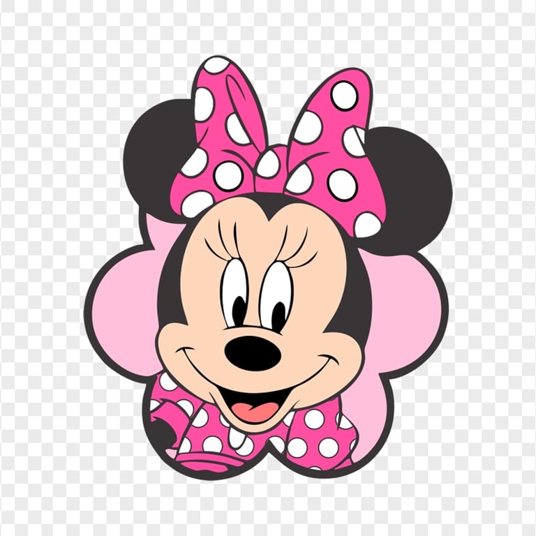 Minnie Mouse Face Logo PNG IMG | Citypng