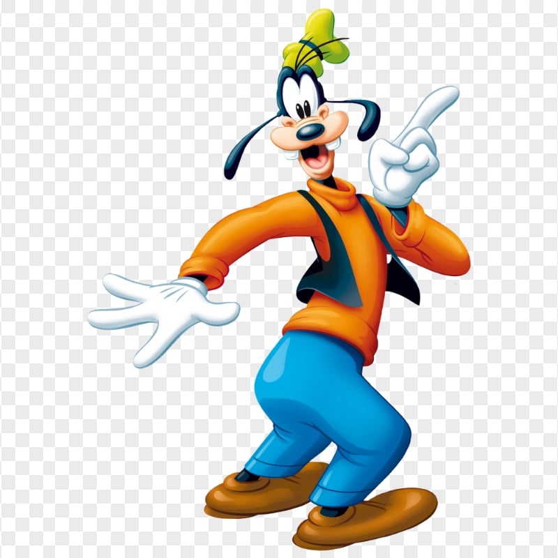 HD Disney Goofy Mickey Mouse Standing Pose PNG | Citypng