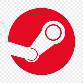 Steam Black Circle Icon PNG | Citypng