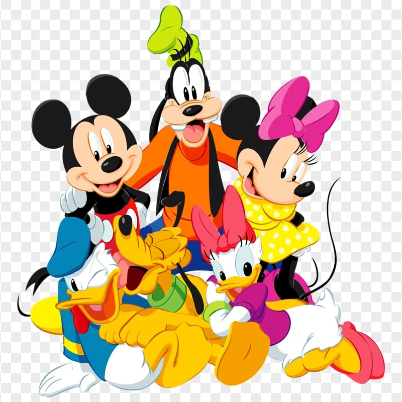 HD Mickey Mouse Heroes Characters Minnie Pluto PNG | Citypng