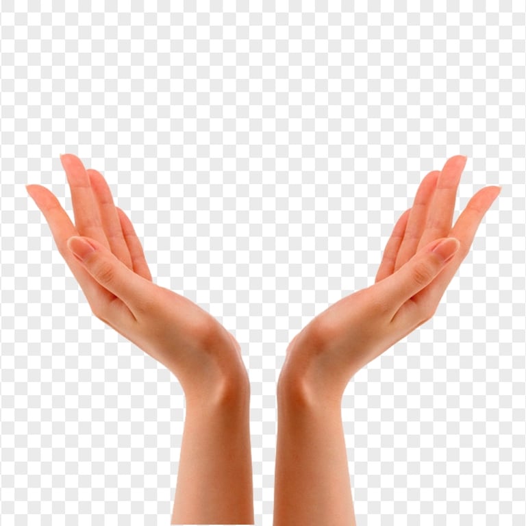 Female Open Hands Receiving Download PNG | Citypng