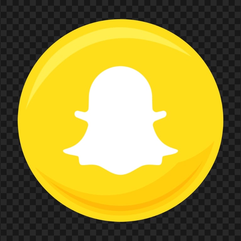 HD Round Vector Snapchat Logo Icon PNG Image | Citypng