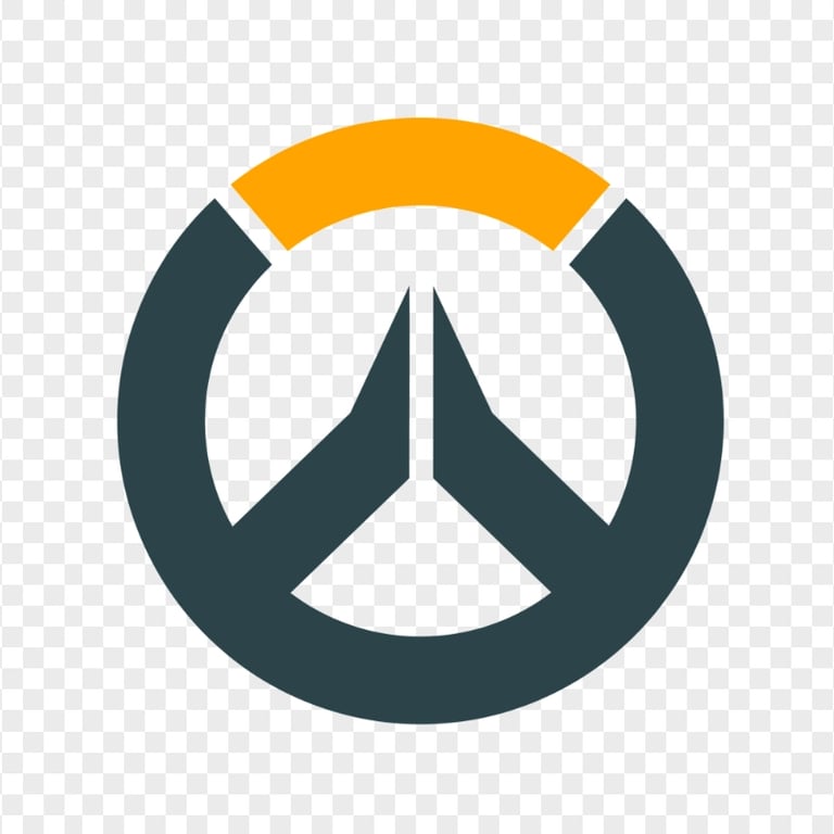 Black Round Overwatch Logo Symbol | Citypng