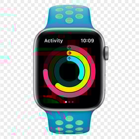 HD Blue Apple Watch Series 6 PNG | Citypng