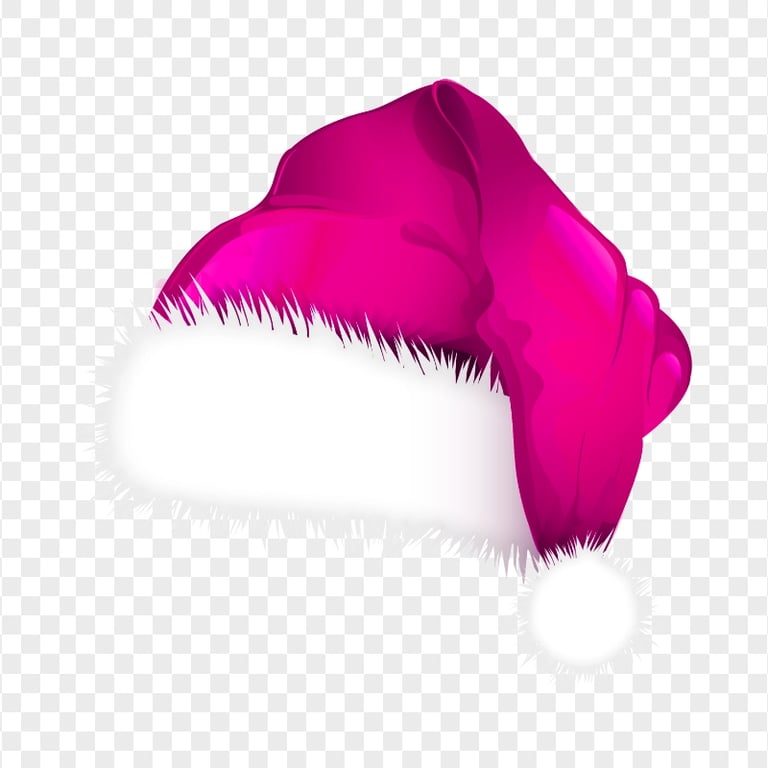 Pink Santa Hat Png