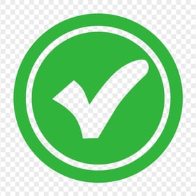 HD Green Square Tick Icon PNG | Citypng