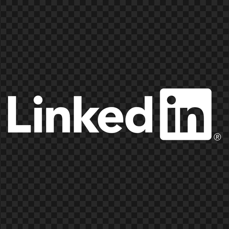 HD Linkedin White Logo Transparent Background | Citypng