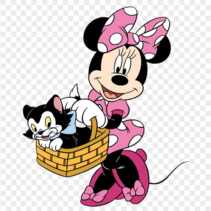 Minnie Mouse Holding A Cat PNG IMG | Citypng