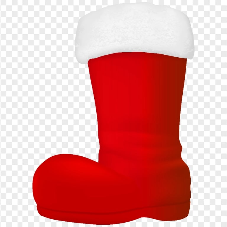 Santa Christmas Shoe Illustration Transparent PNG | Citypng