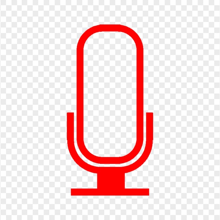Red Microphone Icon