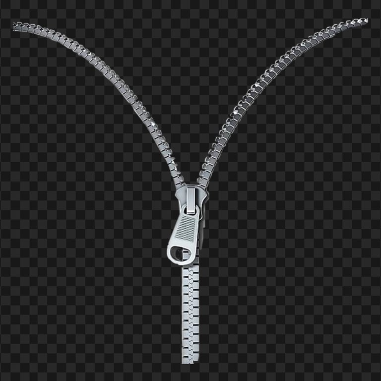 Gold Open Zipper PNG Image | Citypng