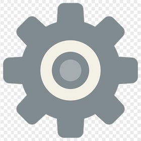 Cog Gear Yellow Vector Icon PNG | Citypng