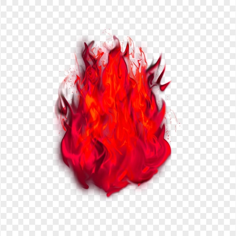 HD PNG Red Fire Flame Aura Sparks Effect | Citypng