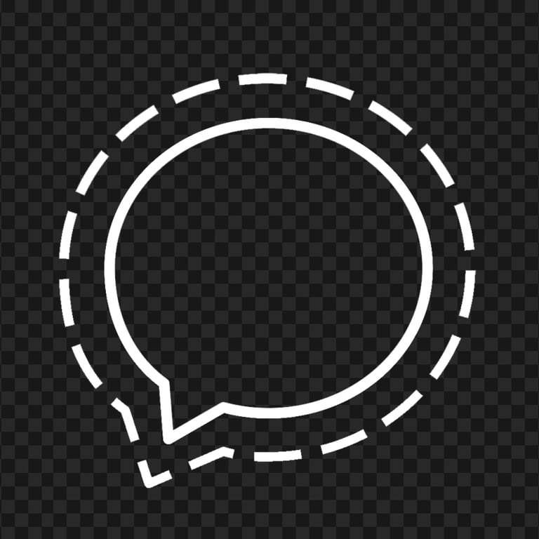 HD Outline New Facebook Messenger Icon Logo PNG | Citypng