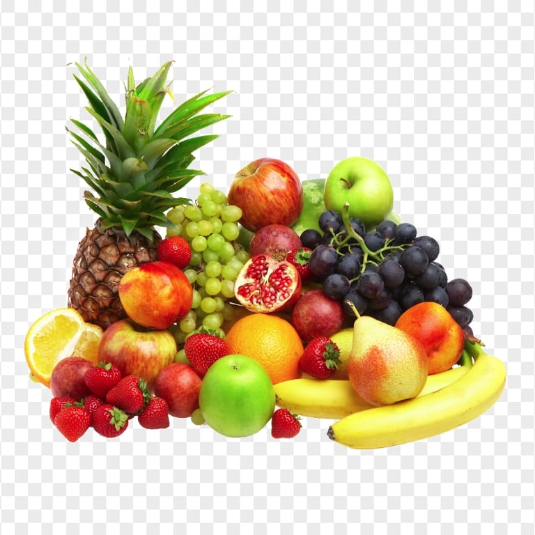 Assorted Natural Fruits Foods PNG | Citypng