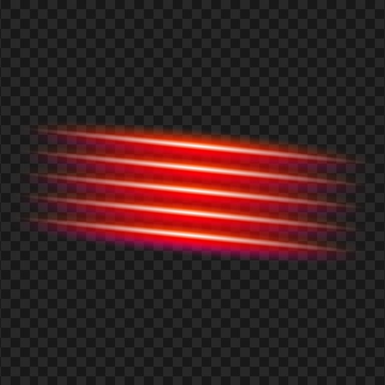 PNG Red Neon Light Lines Effect | Citypng