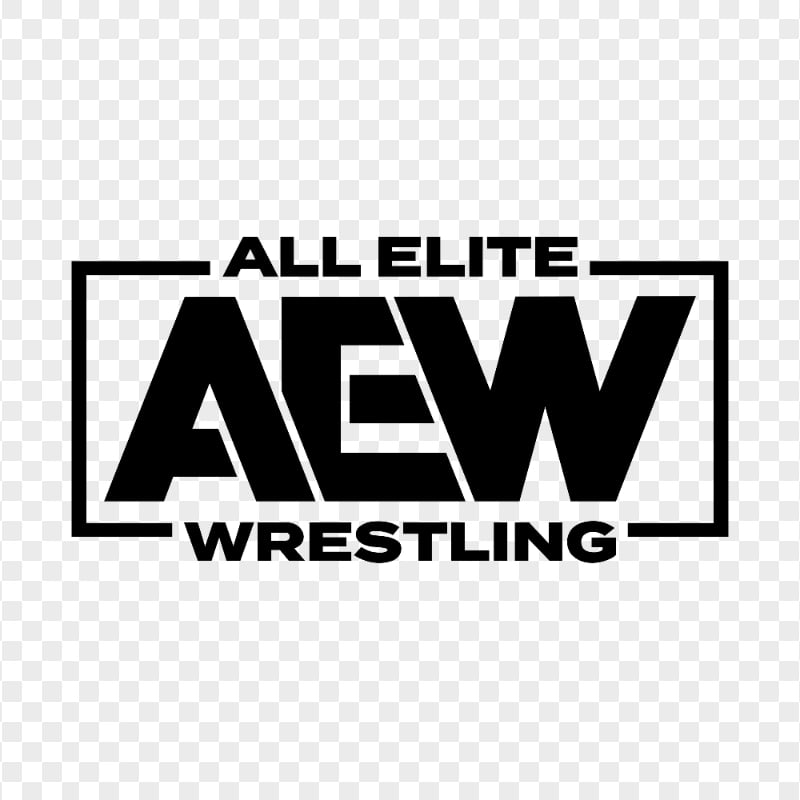 Black AEW All Elite Wrestling Logo | Citypng