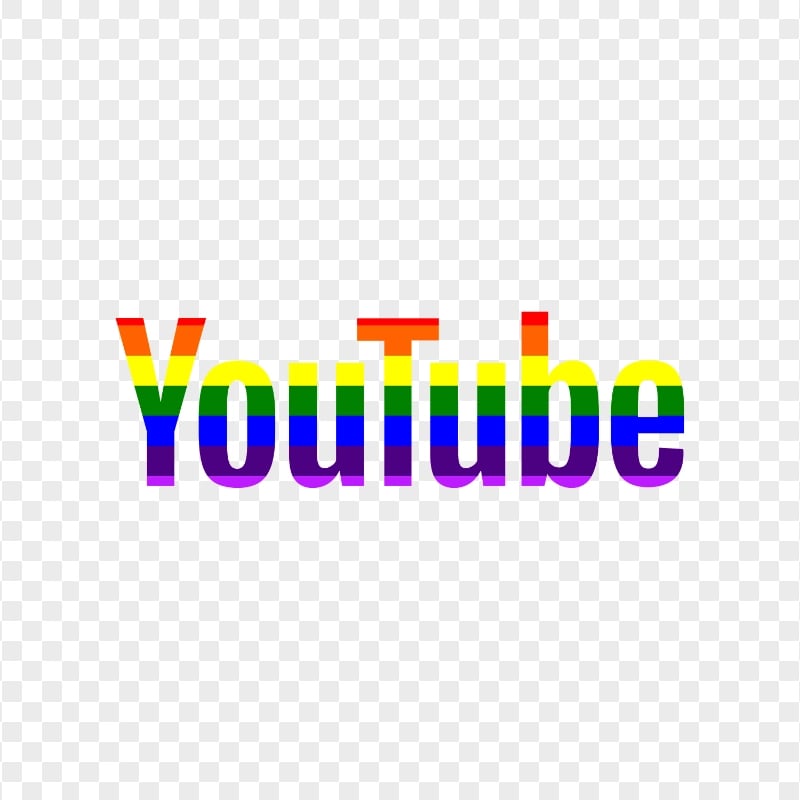 HD Rainbow Youtube Logo PNG | Citypng