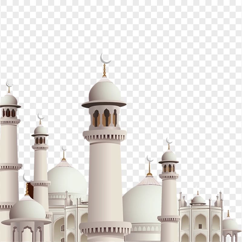Cartoon Ramadan Mosque Castle Illustration Icon | Citypng