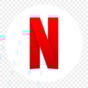 Black And Red Netflix Outline Logo | Citypng