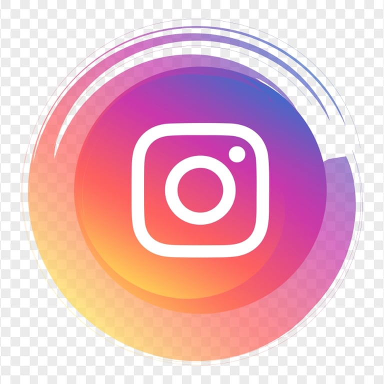 Round Circular Instagram Modern Design Icon | Citypng