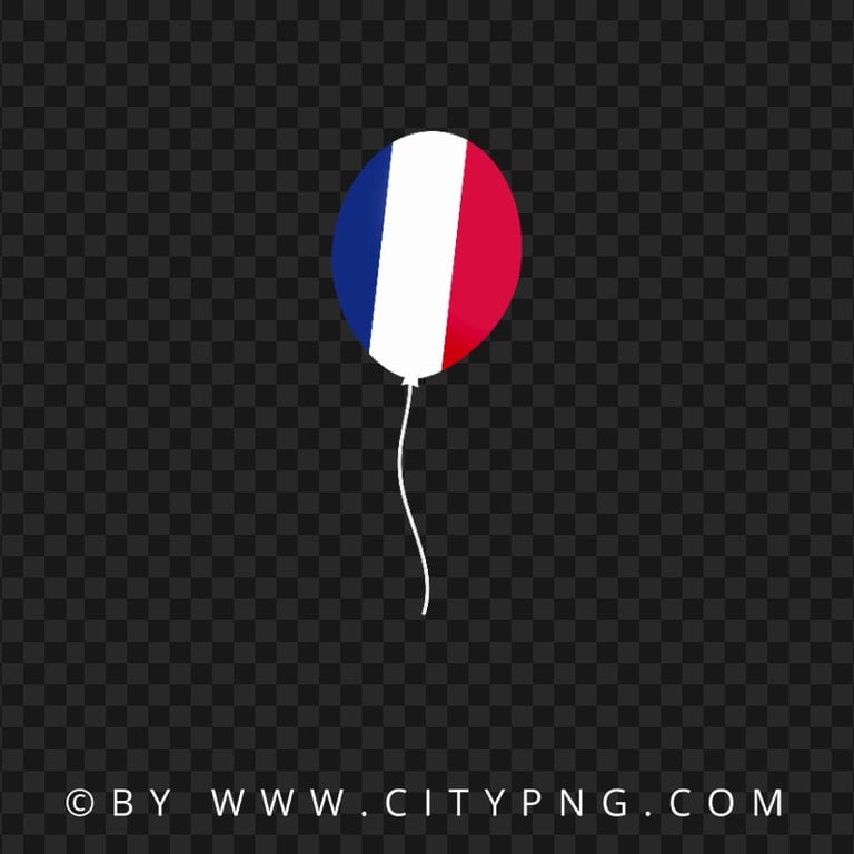 HD France Flag Balloon Transparent PNG | Citypng