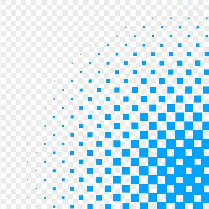 PNG Blue Square Halftone Corner | Citypng